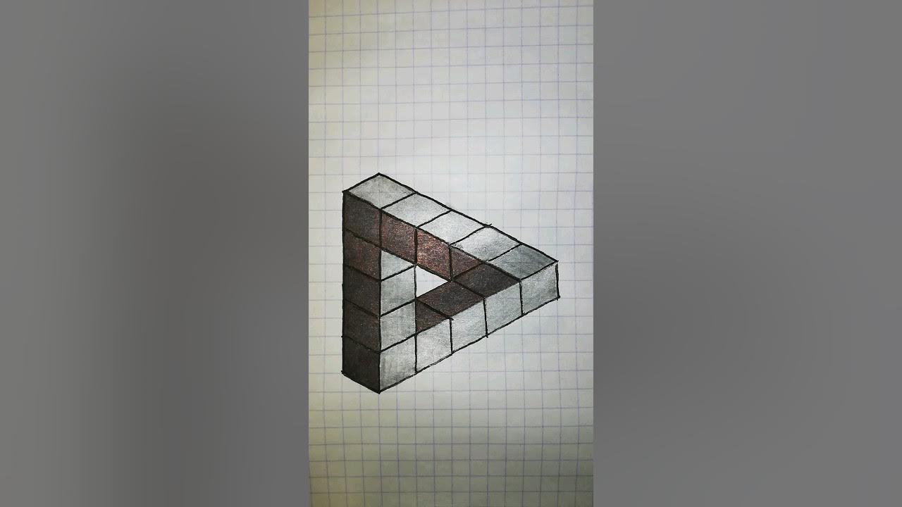 3D optical illusion tutorial |Optical illusion - YouTube