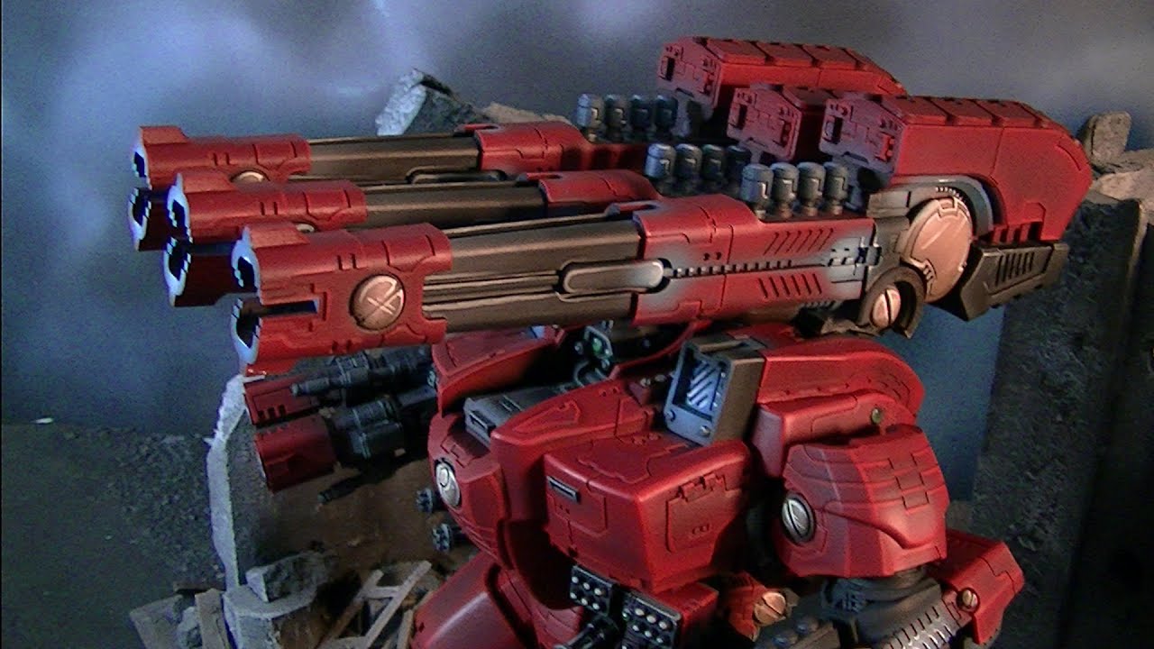 Tau Supremacy Armor Completed (see notes for info) TITAN - YouTube