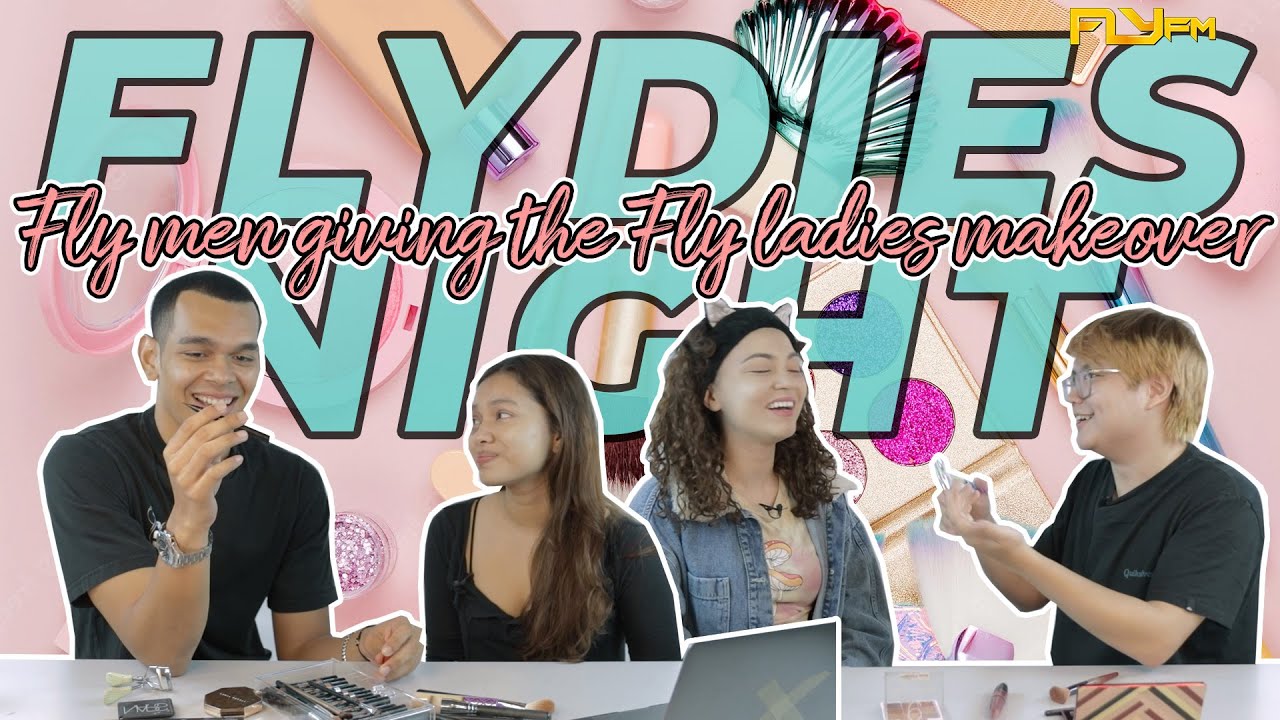 Fly men giving the Fly ladies makeover | Flydies Night - YouTube