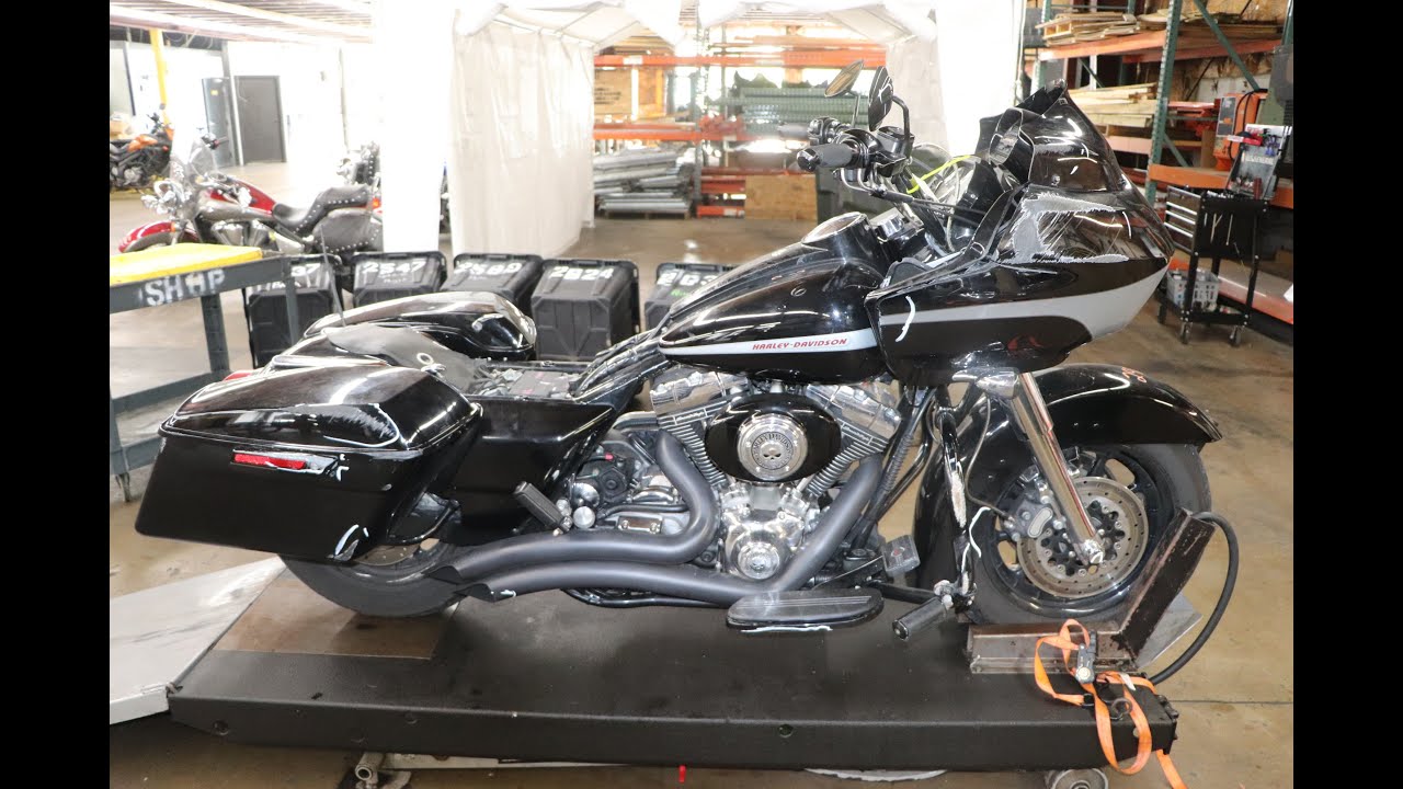 2976 - Fallen Cycles - 2004 Harley Davidson Road Glide FLTRI - YouTube