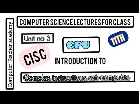 @computerteacheracademy6418 | cisc | complex instructions set computer |computer hardware|# ...