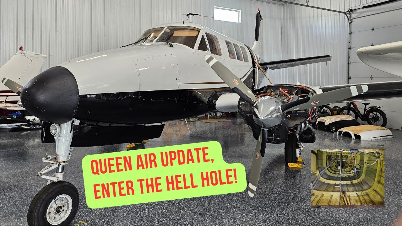 Queen Air Update. Enter the Hell Hole! - YouTube
