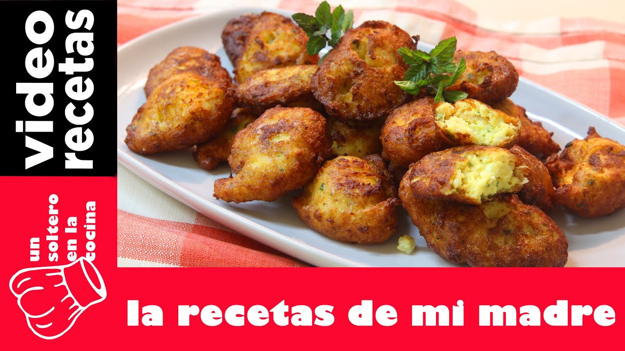 Frituritas de pescado-Las recetas de mi madre - YouTube