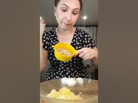 #салат из ананаса и грецкого ореха - YouTube