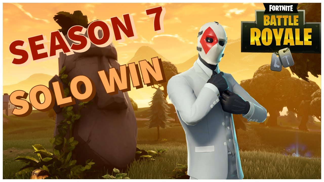 Thrilling Solo Win! (Fortnite Battle Royale) - YouTube