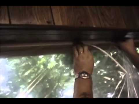 How to Winterize Your Windows with Plastic and Save Money - YouTube