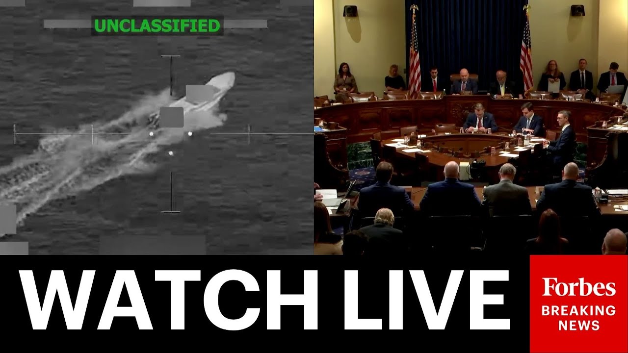 LIVE: U.S. Military Strikes On Alleged Narcoterrorists Probed In House ...