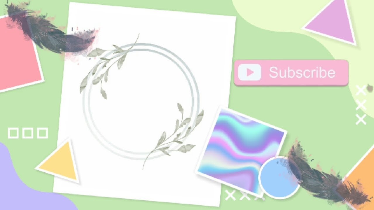 FREE INTRO NO TEXT CUTE || INTRO YOUTUBE CHANNEL TEMPLATE - YouTube