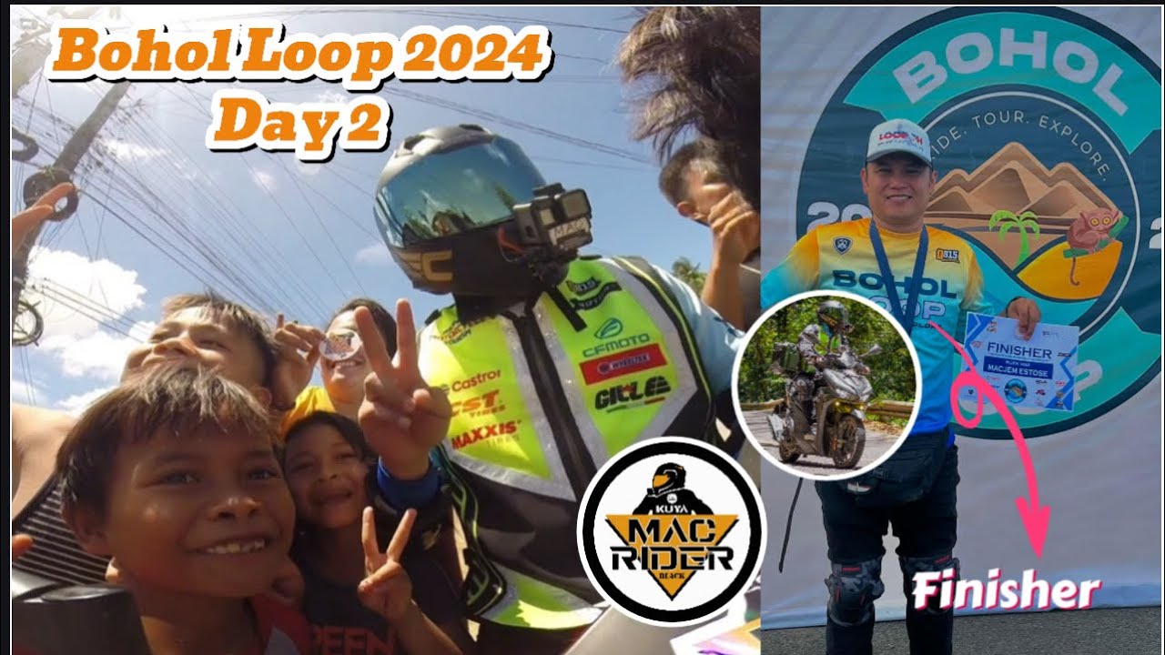 Bohol Loop 2024 Day 2 | Mac Rider Black - YouTube