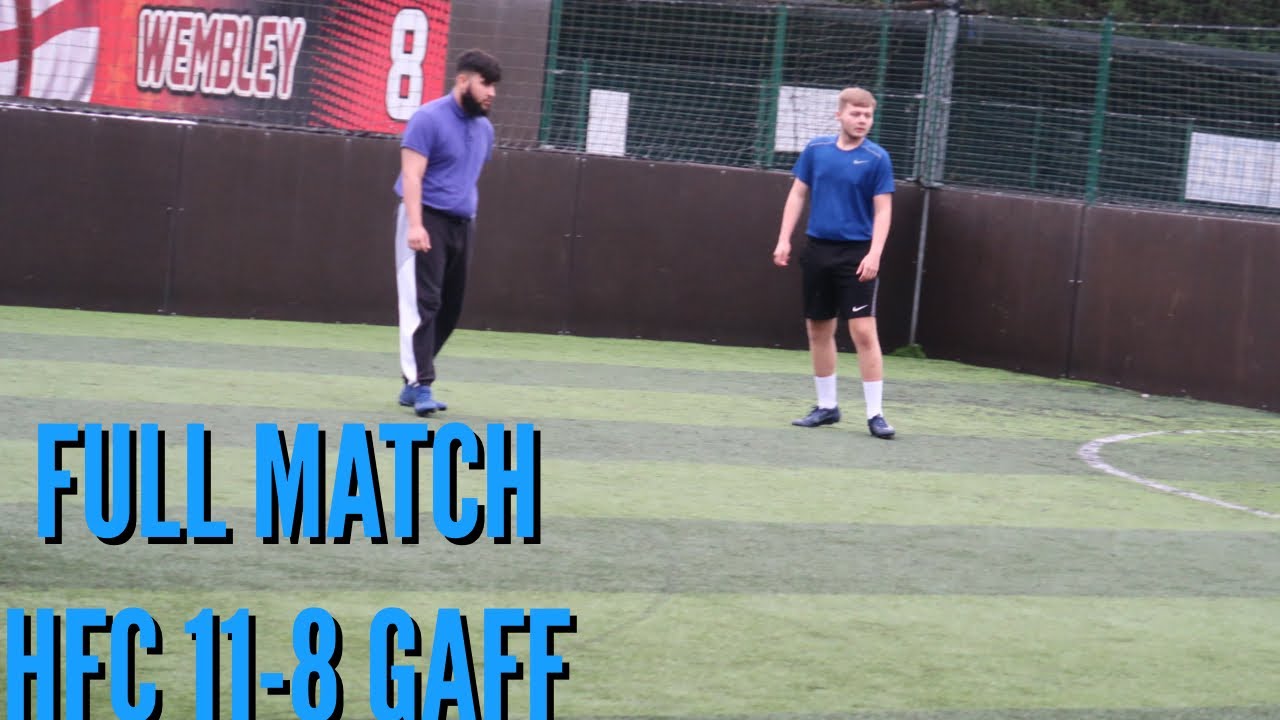 FULL MATCH | HFC 11-8 THE GAFF FC | 5 A-SIDE GOALS LEEDS - YouTube