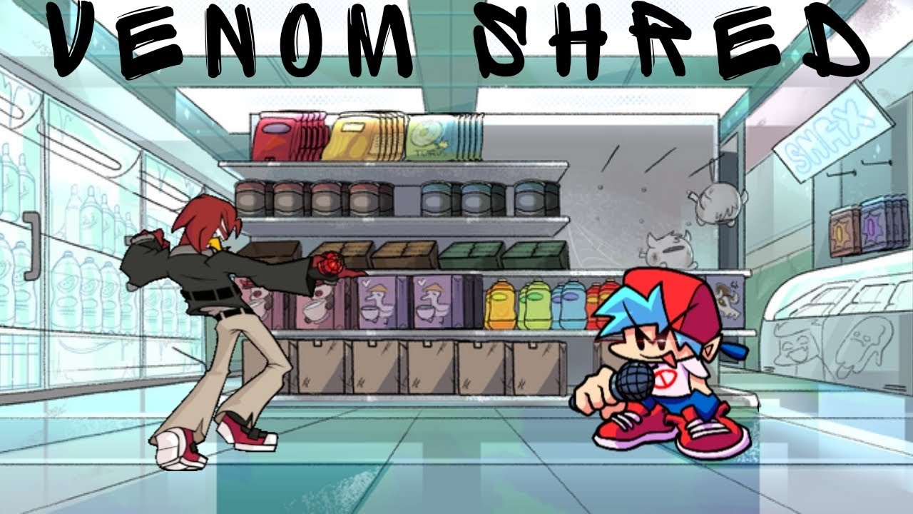 Friday Night Funkin'.Entity - Venom shred - fanchart. - YouTube