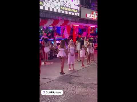 Soi 6 Pattaya After Dark 🌙 | Experience the Nightlife Buzz