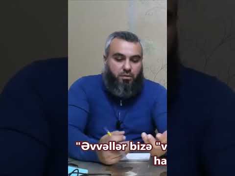 İslam dəvətinin qarşısın almaq üçün bizə Vahabi deyirlər