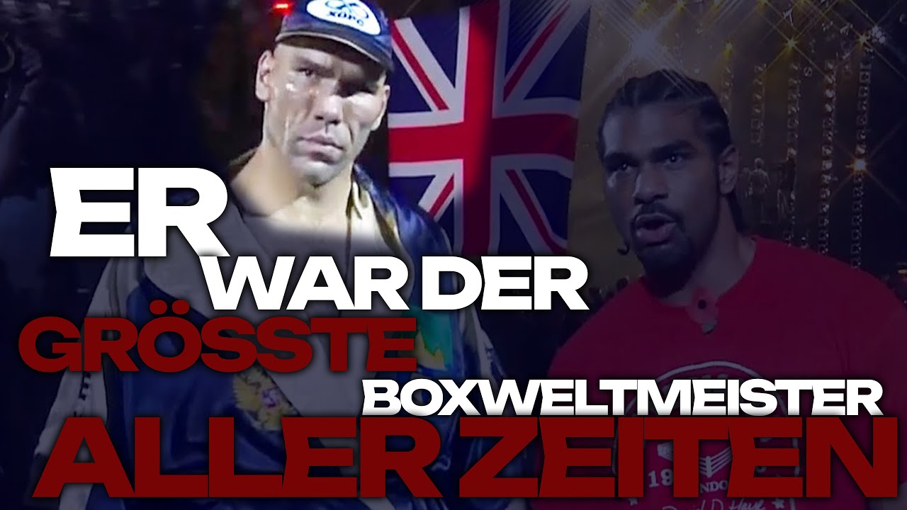 Der UNFASSBARE Plan – So trickste Haye den RIESEN Valuev aus! | DAVID ...