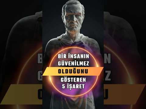 Bir İnsanın Güvenilmez Olduğunu Gösteren 5 İşaret! #motivation