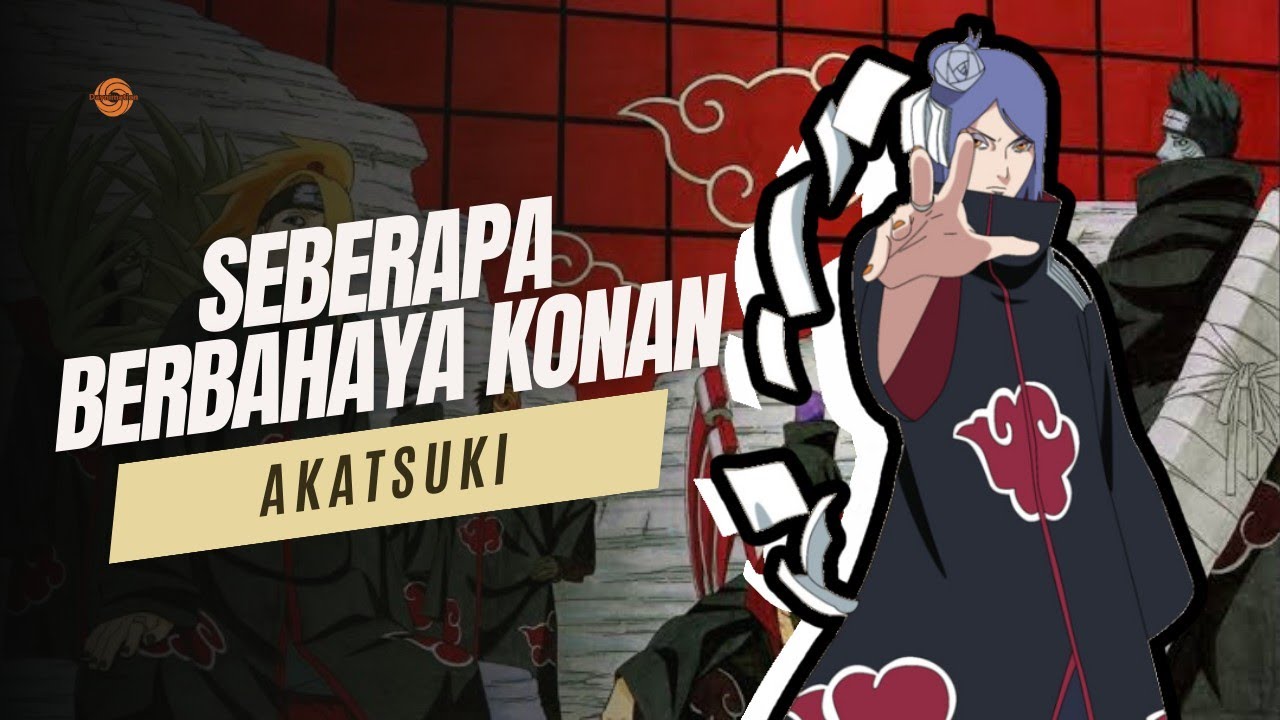 Seni Kertas Mematikan Konan || Kekuatan Unik Konan Akatsuki #naruto # ...