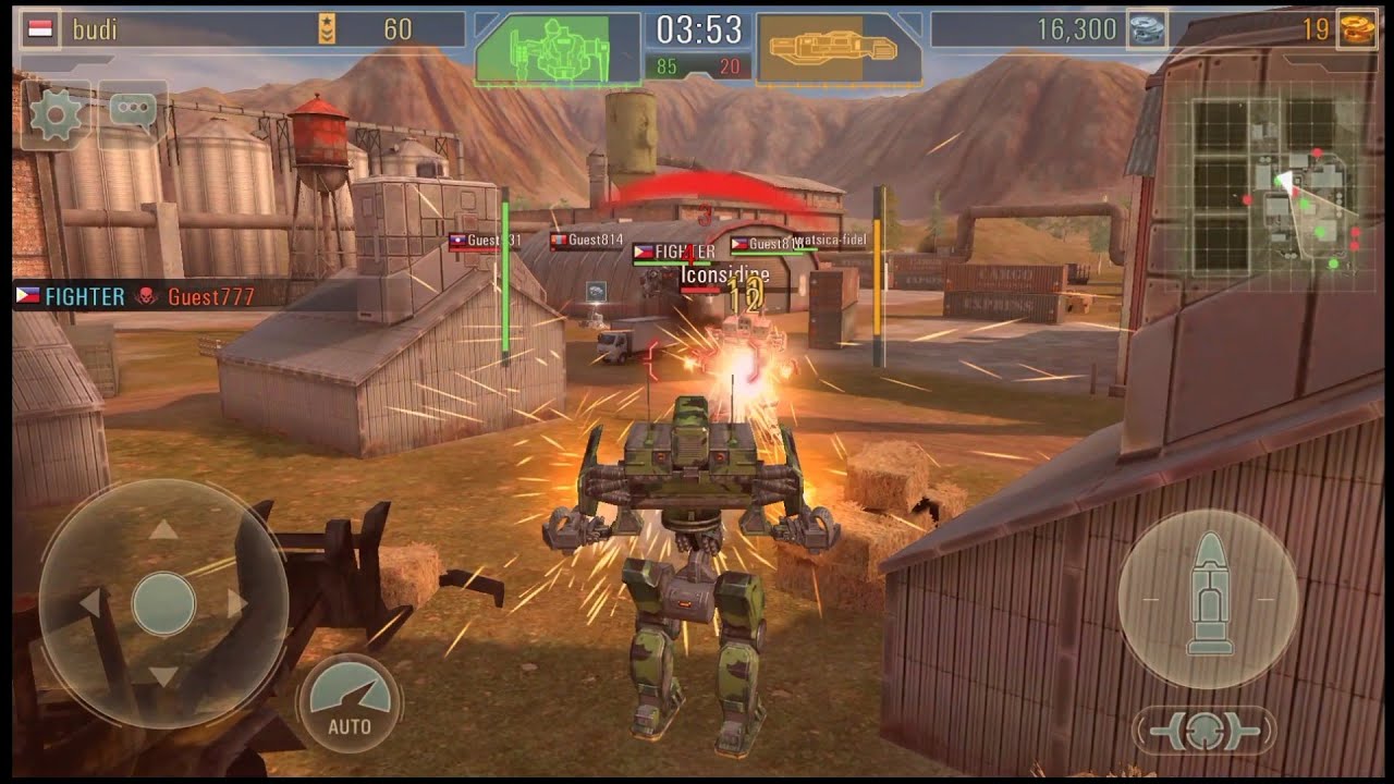 WWR: Game War Robots PvP Battle - Android Gameplay Part 2 - YouTube