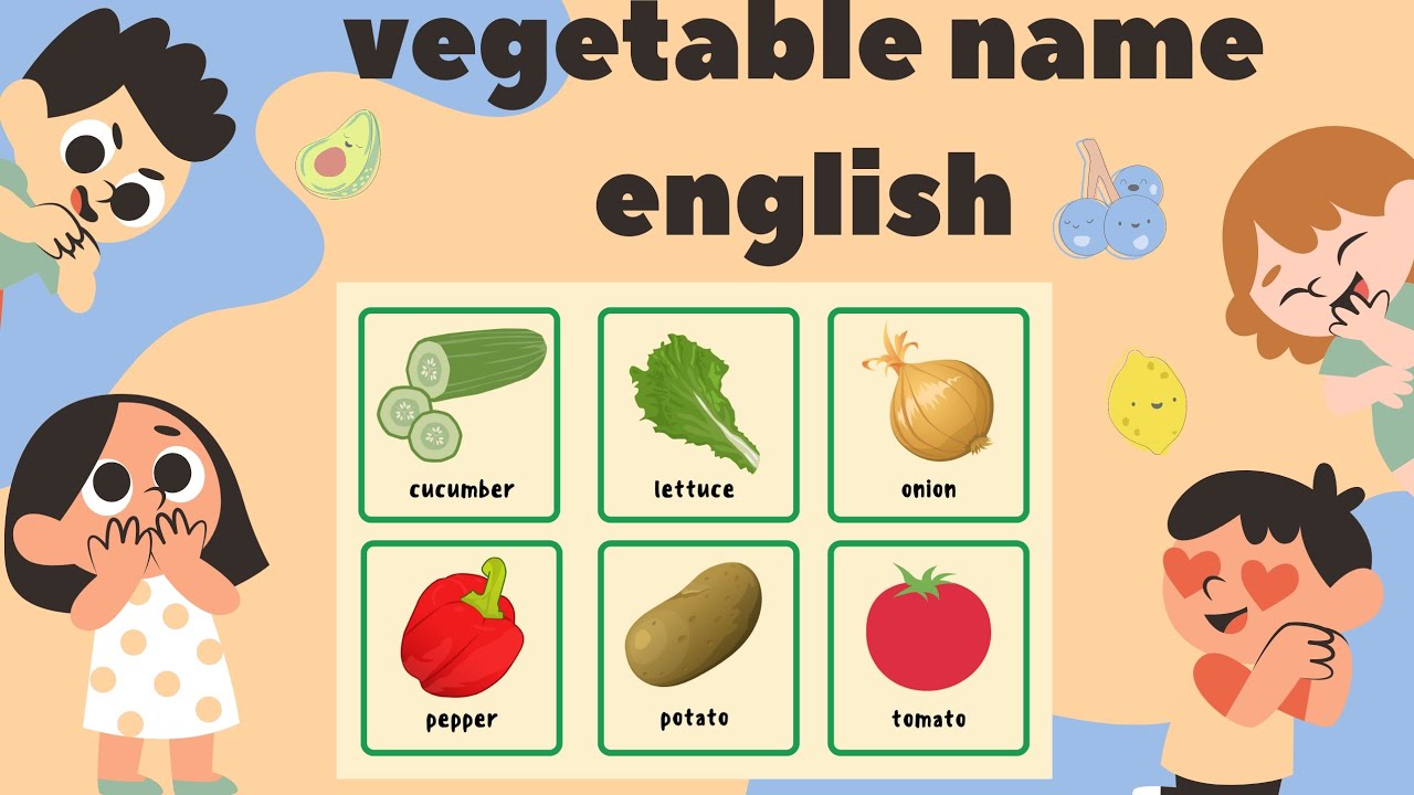 welcome Vegetable Names with Pictures Different Types Of Vegetables ...