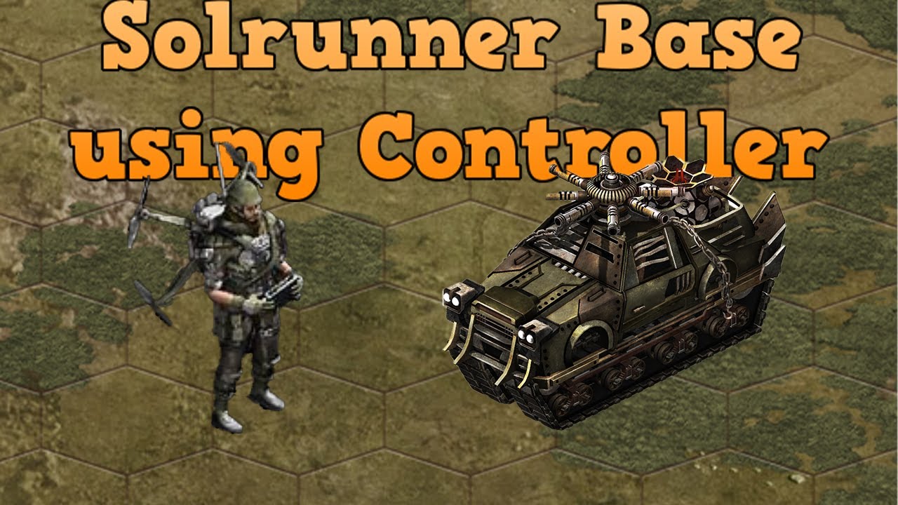 War Commander: Solrunner Base (Survivors 330) Using Controller - YouTube