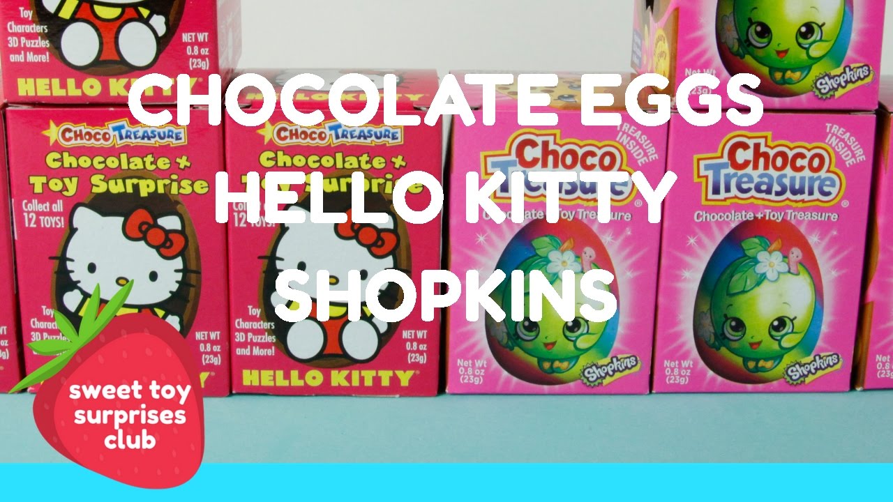 Choco Treasure Surprise Eggs - YouTube
