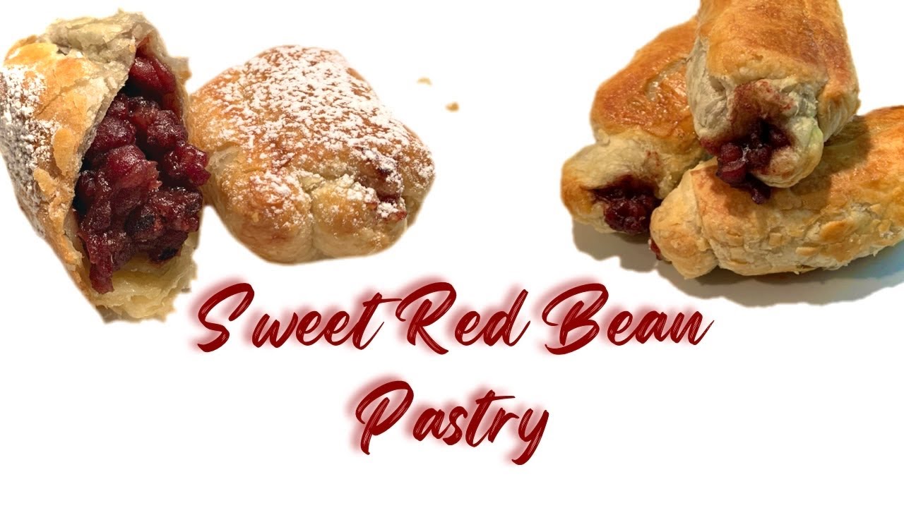 🥐Sweet Red Bean Pastry | Easy Dessert - YouTube