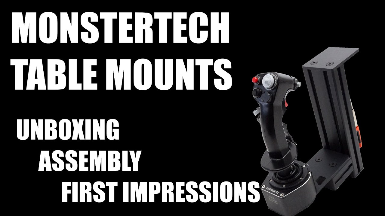 MonsterTech Mounts - Unboxing, Assembly and First Impressions - YouTube