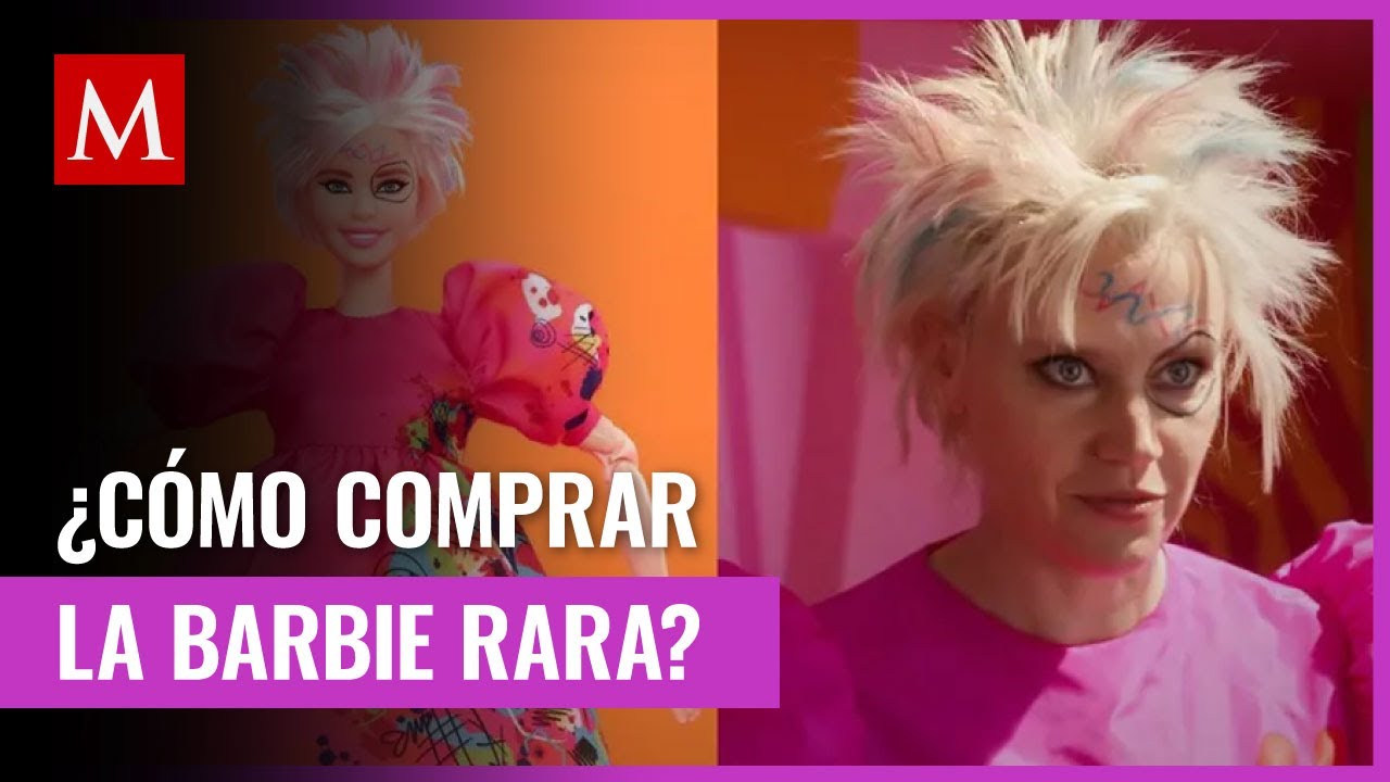 Mattel pone a la venta muñeca de 'Barbie Rara' - YouTube
