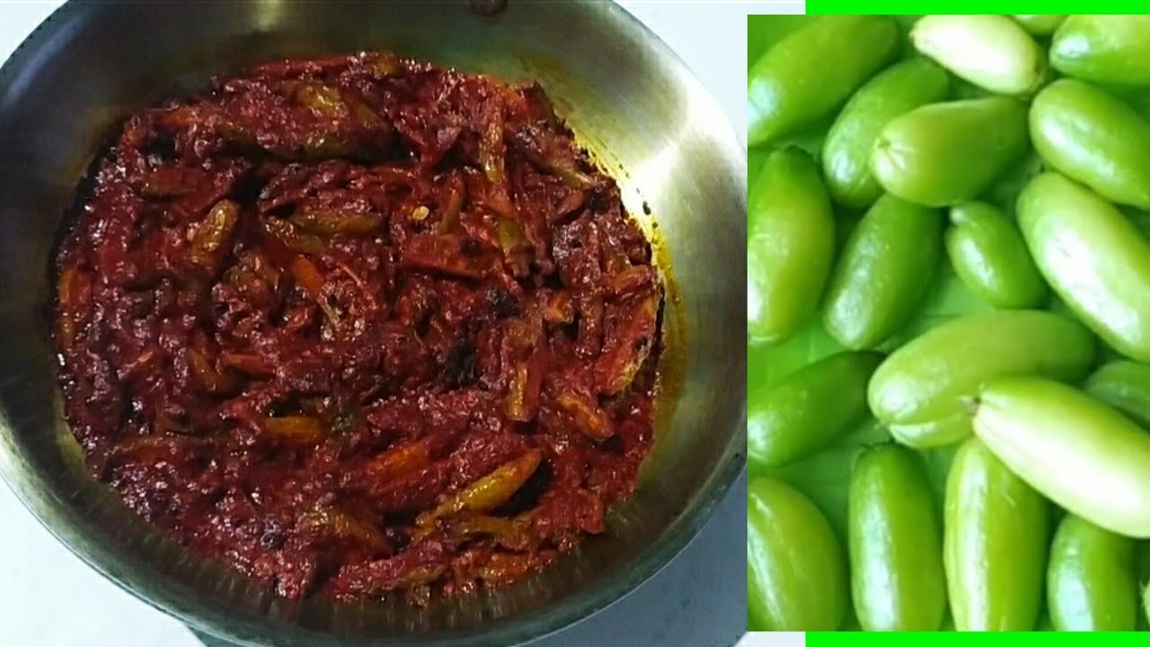 ഇരുമ്പൻ പുളി അച്ചാർ (Bilimbi Pickle) - YouTube