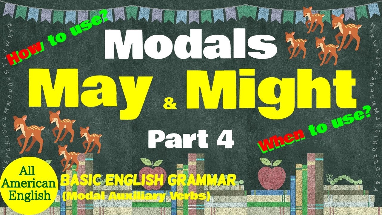 MAY vs MIGHT | What's the difference? | Essential English Grammar ...