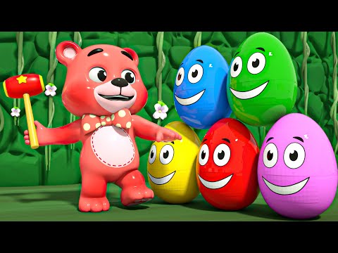 Surprise Eggs Kids Songs | ZooLoo Kids | Nursery Rhymes & Kids Songs