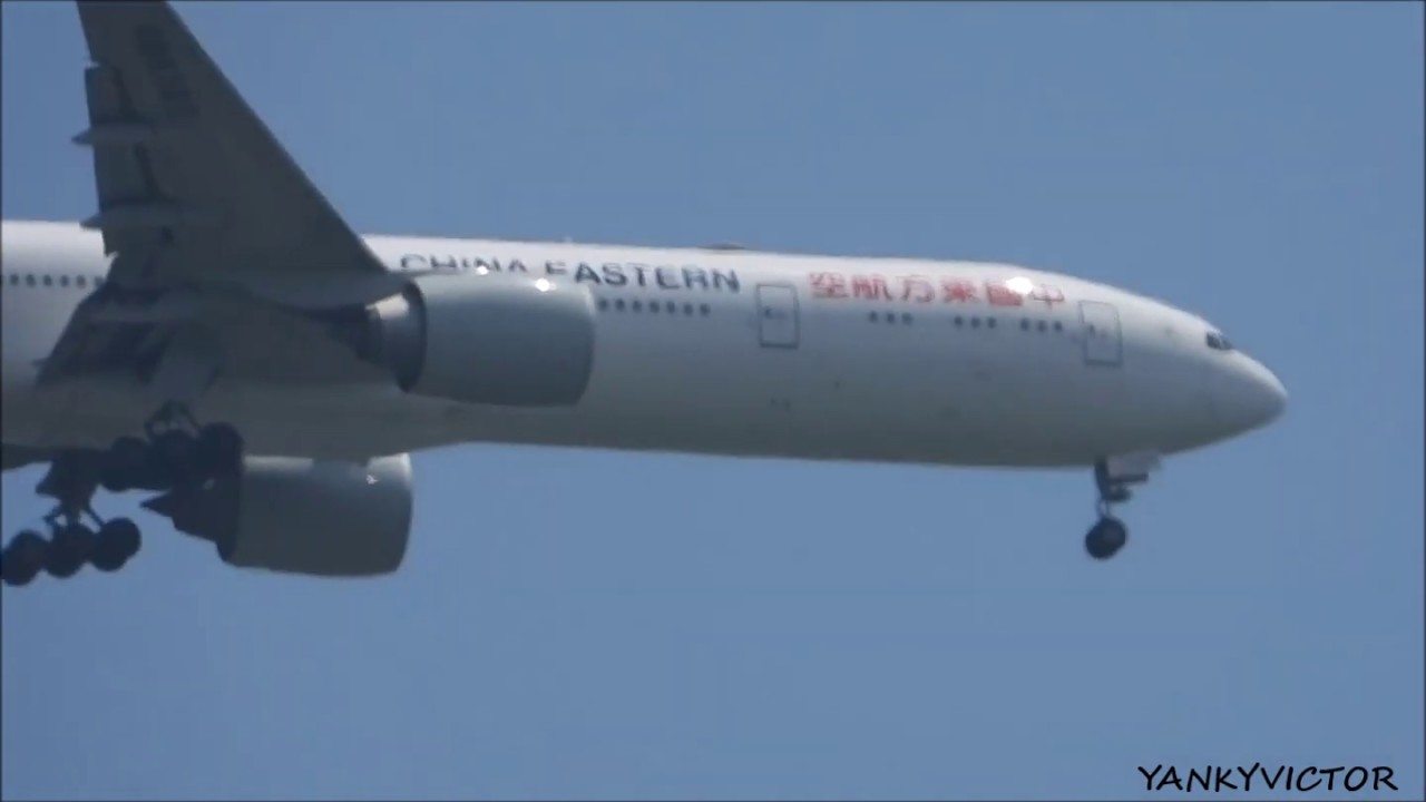 China Eastern airlines #MU587 "missed approach and go around".ILS 22L ...