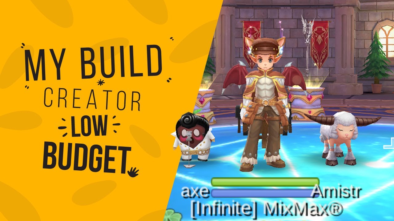 My Creator Farming Build Low Budget Equip - Ragnarok Eternal Love - YouTube