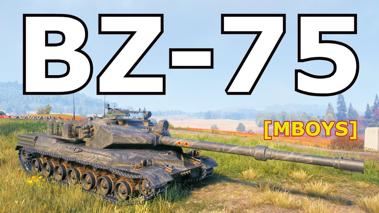 World of Tanks BZ-75 - 6 Kills 10,5K Damage - YouTube