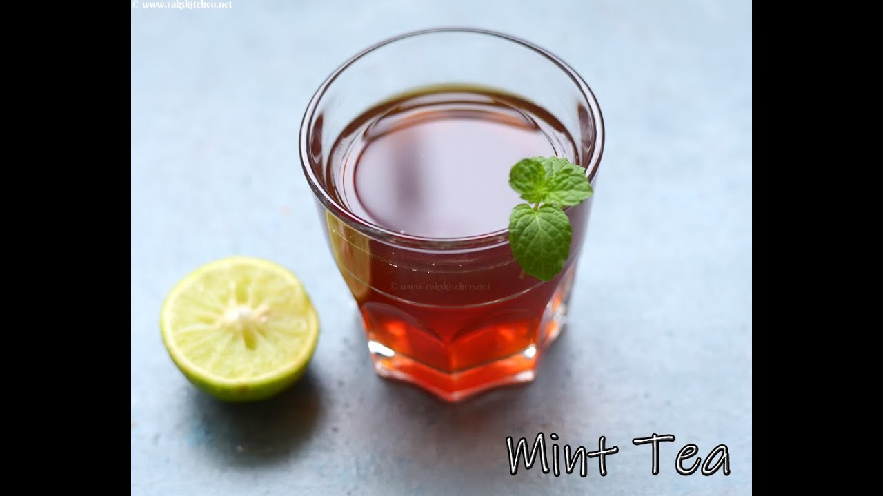 Simple mint tea, steep tea - YouTube