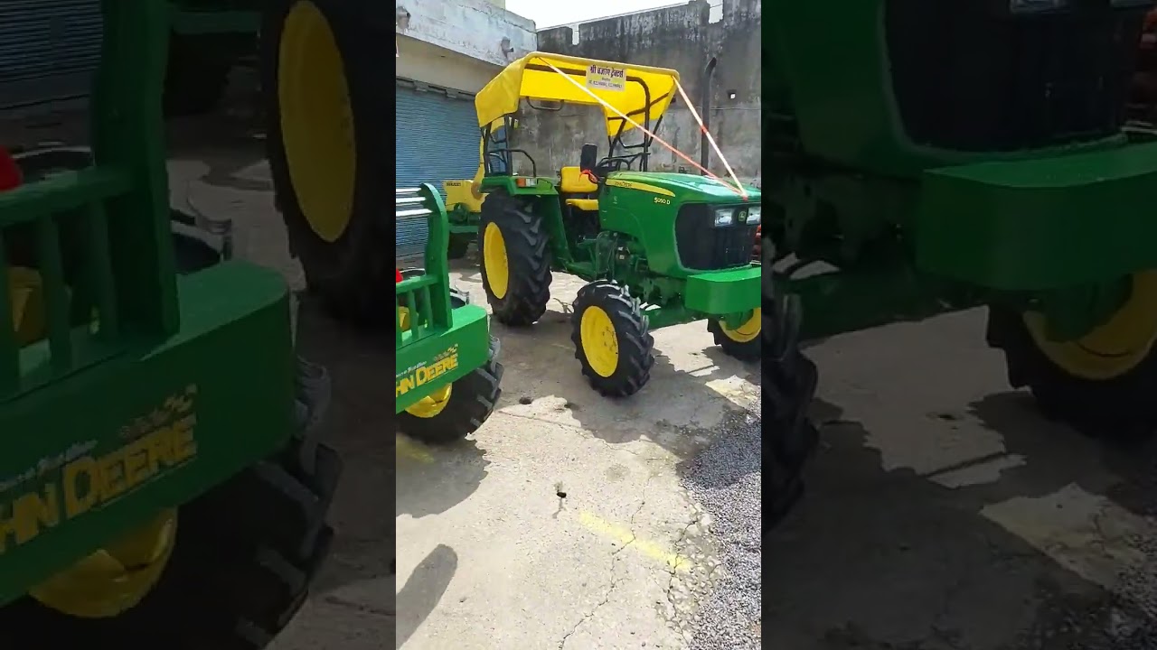 second hand 4wd tractor - YouTube