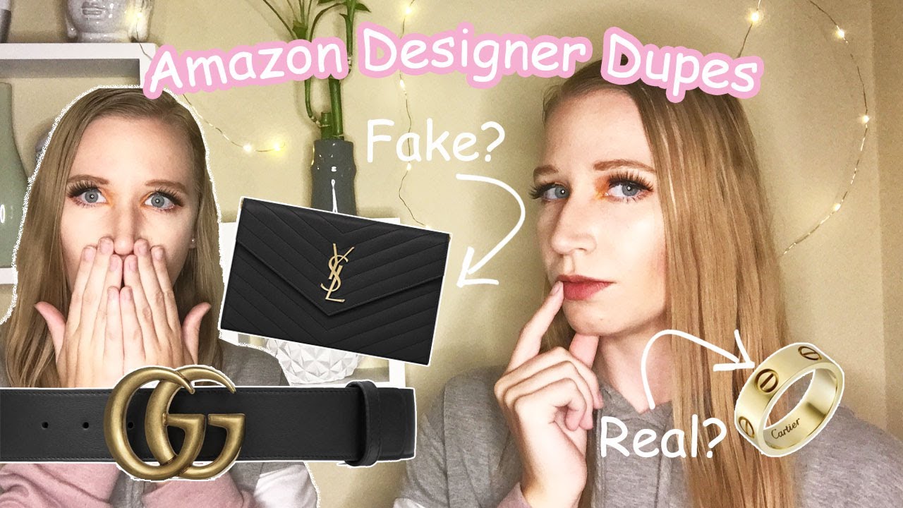 AMAZON DESIGNER DUPES THAT ACTUALLY LOOK REAL?!?! Full review, can ...