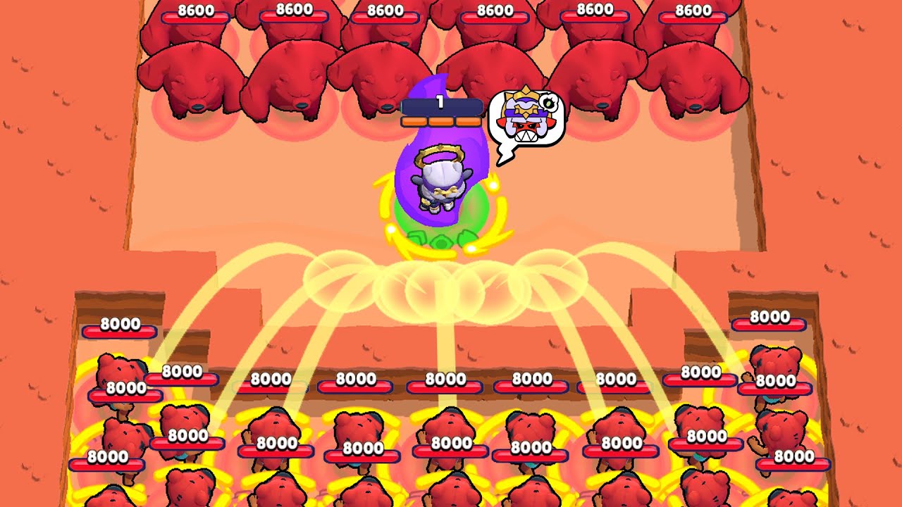 OP SANDY'S HYPERCHARGE vs 999 INSANE BRAWLERS 😱 Brawl Stars 2025 Funny ...