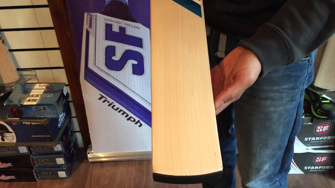 SF Laminated Cricket Bat - YouTube