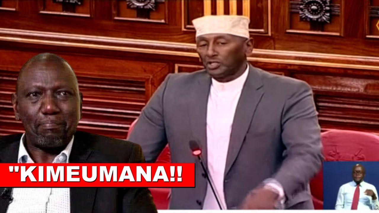 DRAMA! Listen to what Sen. Chute told Ruto face to face today just ...