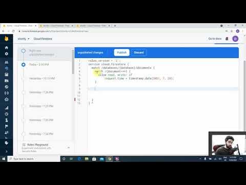 Link Shortener React App - Part 47 | Bit.ly Clone (Firebase) | Firebase Security rules - YouTube