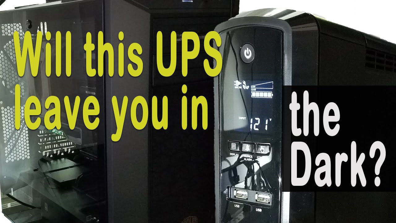 The 2020 CYBERPOWER CST1500S UPS - YouTube