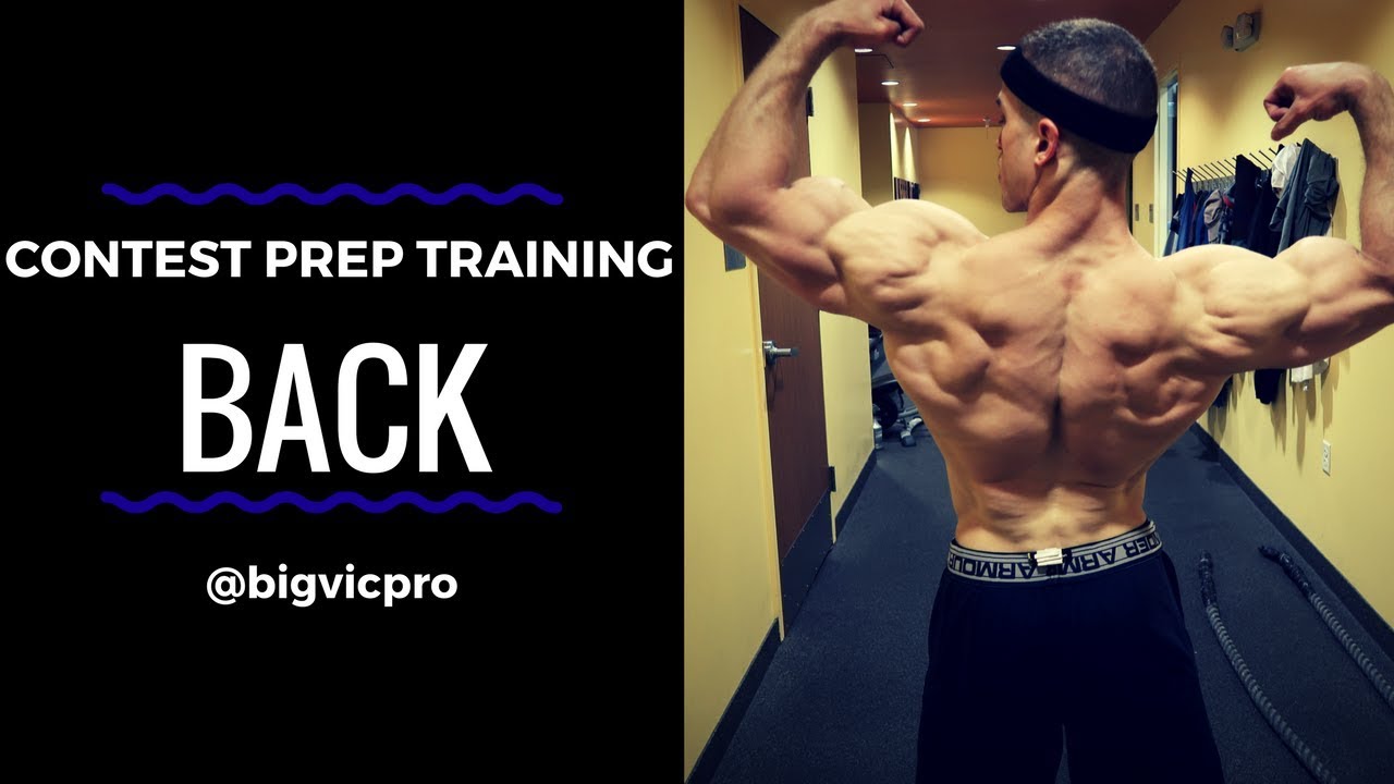 Natural Bodybuilding Contest Prep Training: Back Day - YouTube