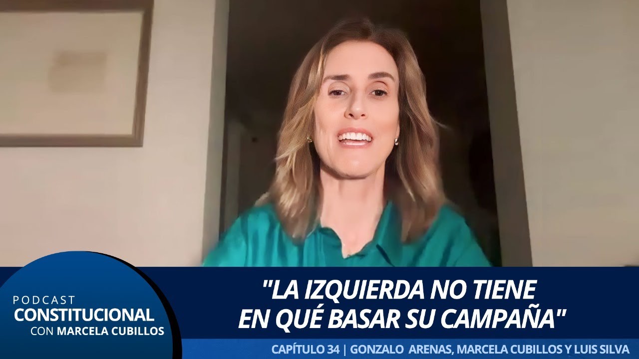 Marcela Cubillos: "La izquierda no tiene en qué basar su campaña" - YouTube
