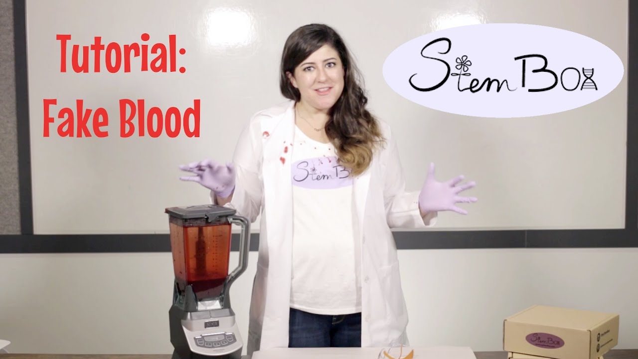 Fake Blood Tutorial - YouTube