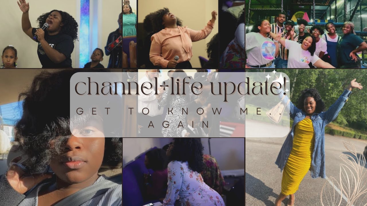 can i reintroduce myself? 🤣 + channel/life update - YouTube