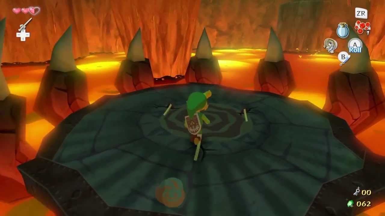The Wind Waker HD - Episode 4 - Dragon Roost Cavern - YouTube