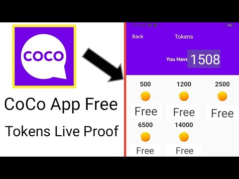 How to get free Tokens from Coco App_Coco App Se Free Tokens Kaise Badaye_Coco App Free Coins ...