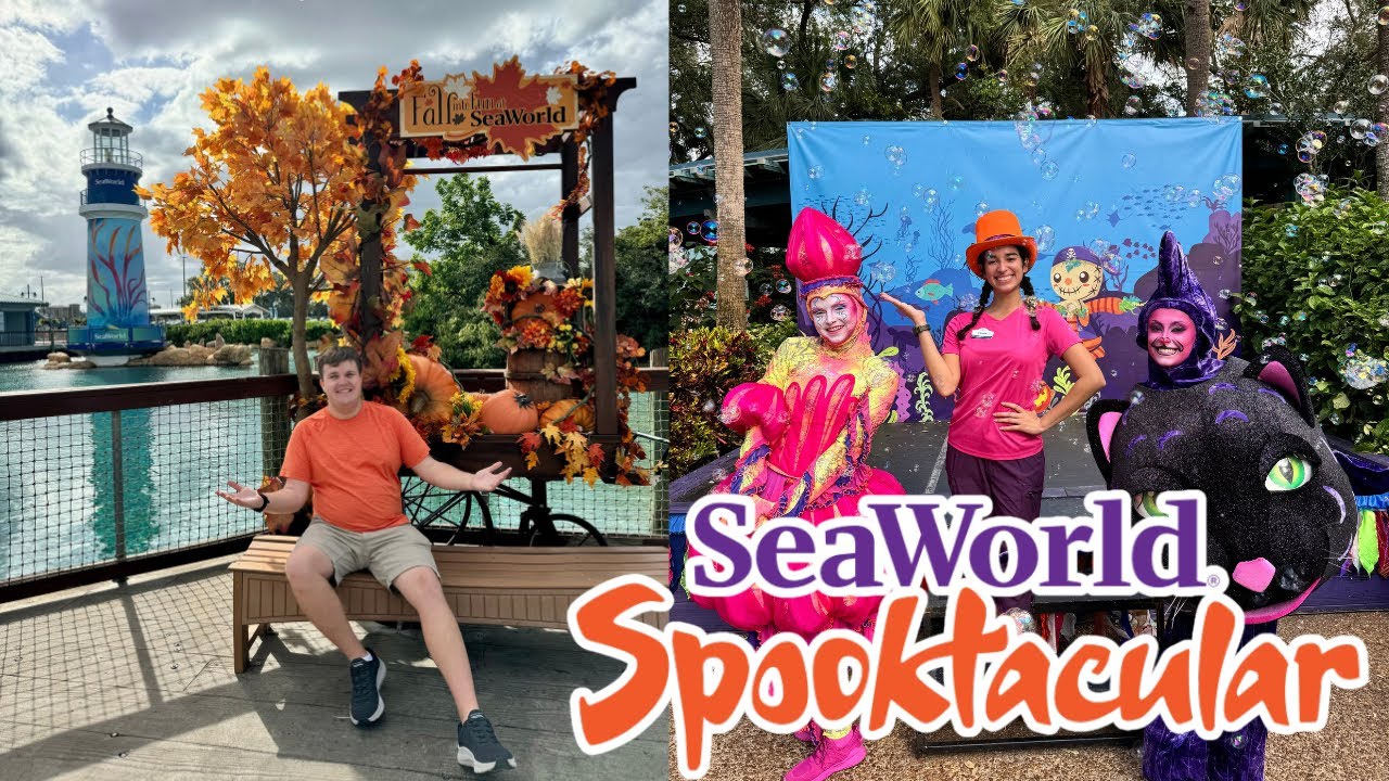 Seaworld’s Halloween Spooktacular 2024 | Trick or Treat Trail, Harvest ...