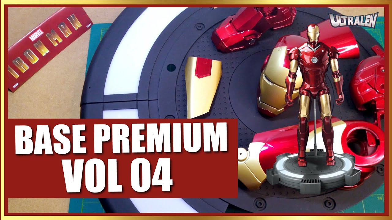 BASE PREMIUM - Tutorial Edição 04 Iron Man Mark 3 Planeta DeAgostini ...