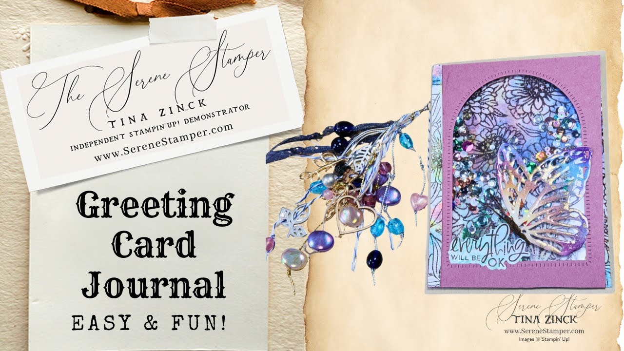DIY Junk Journal from Greeting Cards + LOTS of Fun Techniques! - YouTube